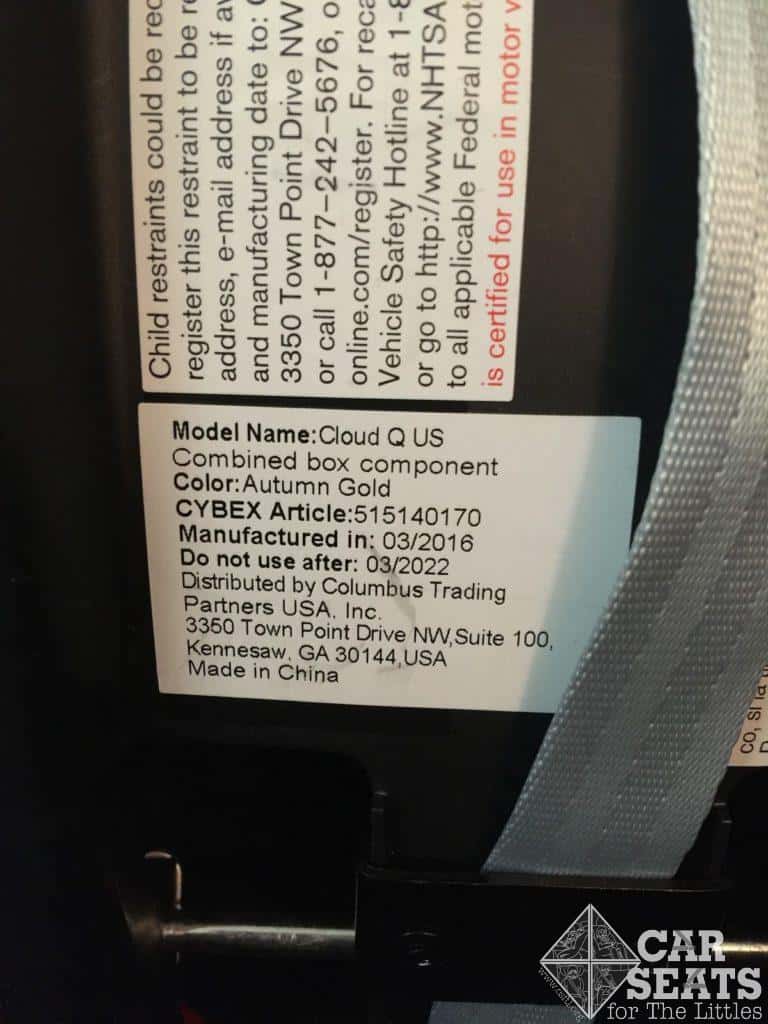 Cybex Cloud Q Review - Car Seats For The Littles