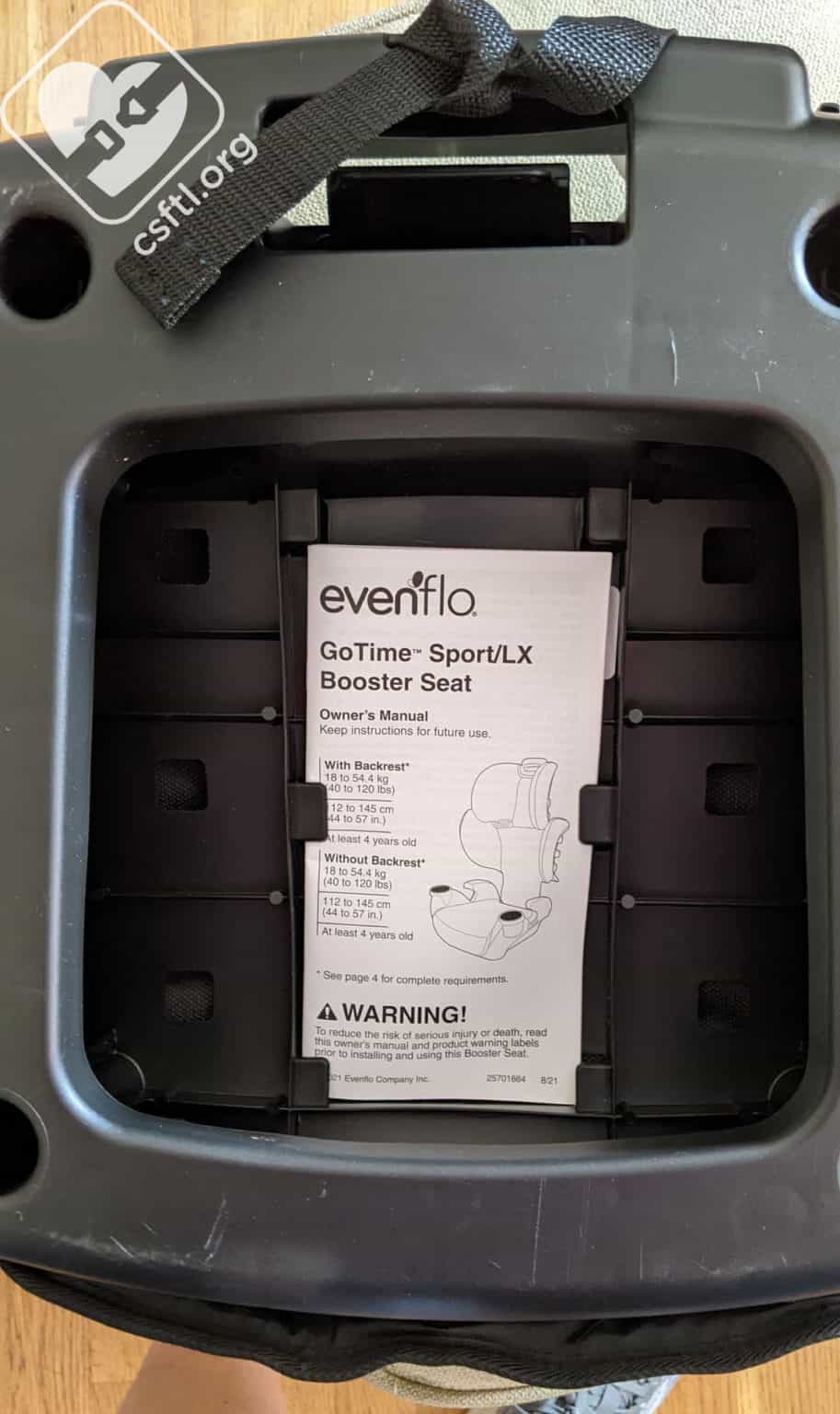 Evenflo GoTime Sport/LX Booster Seat Review - Car Seats For The Littles