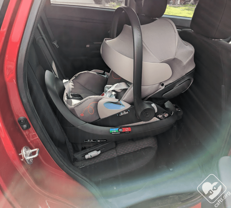 Cybex Cloud G LUX Rear Facing Only Car Seat Review - Car Seats For The Littles