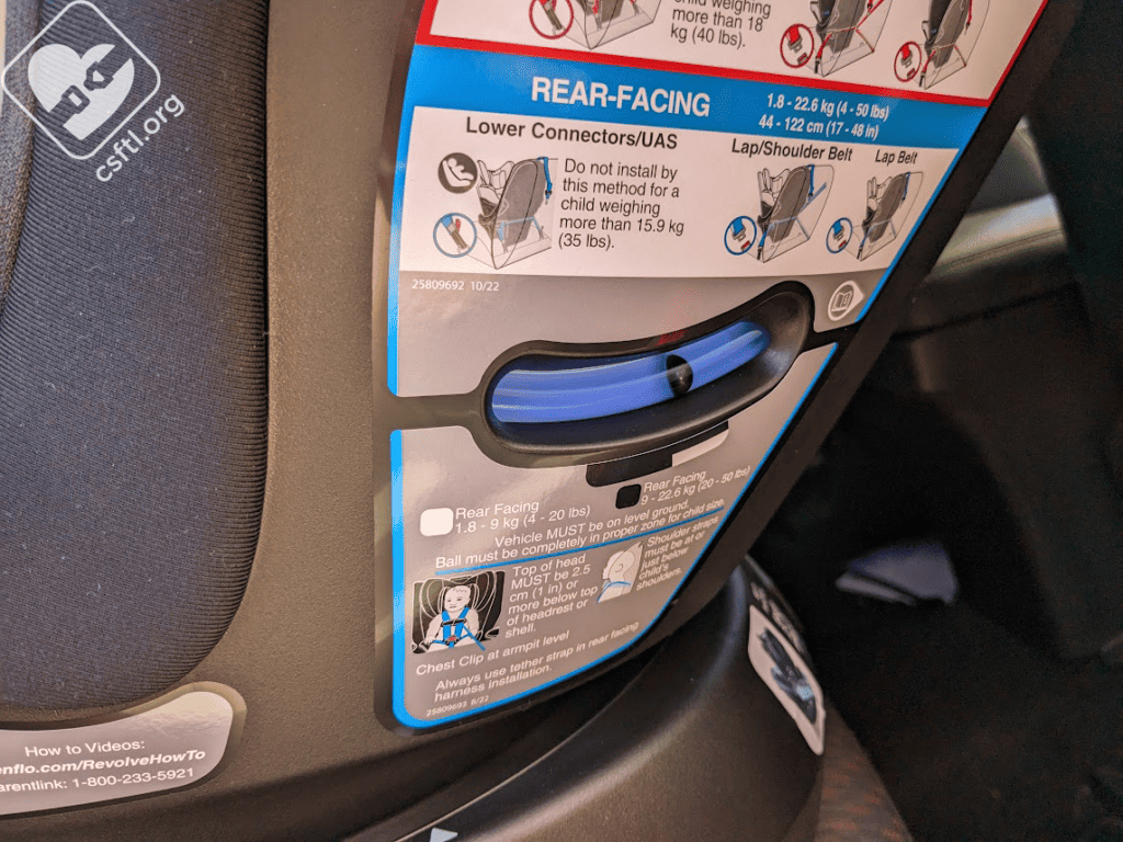 Evenflo Revolve Slim Convertible Car Seat Review - Car Seats For The ...